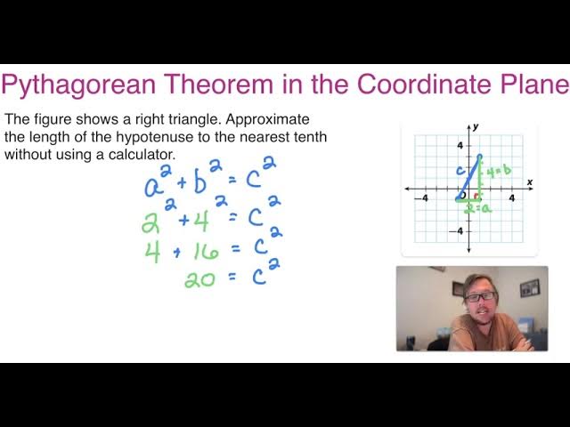 Pythagorean Theorem Coordinate Plane