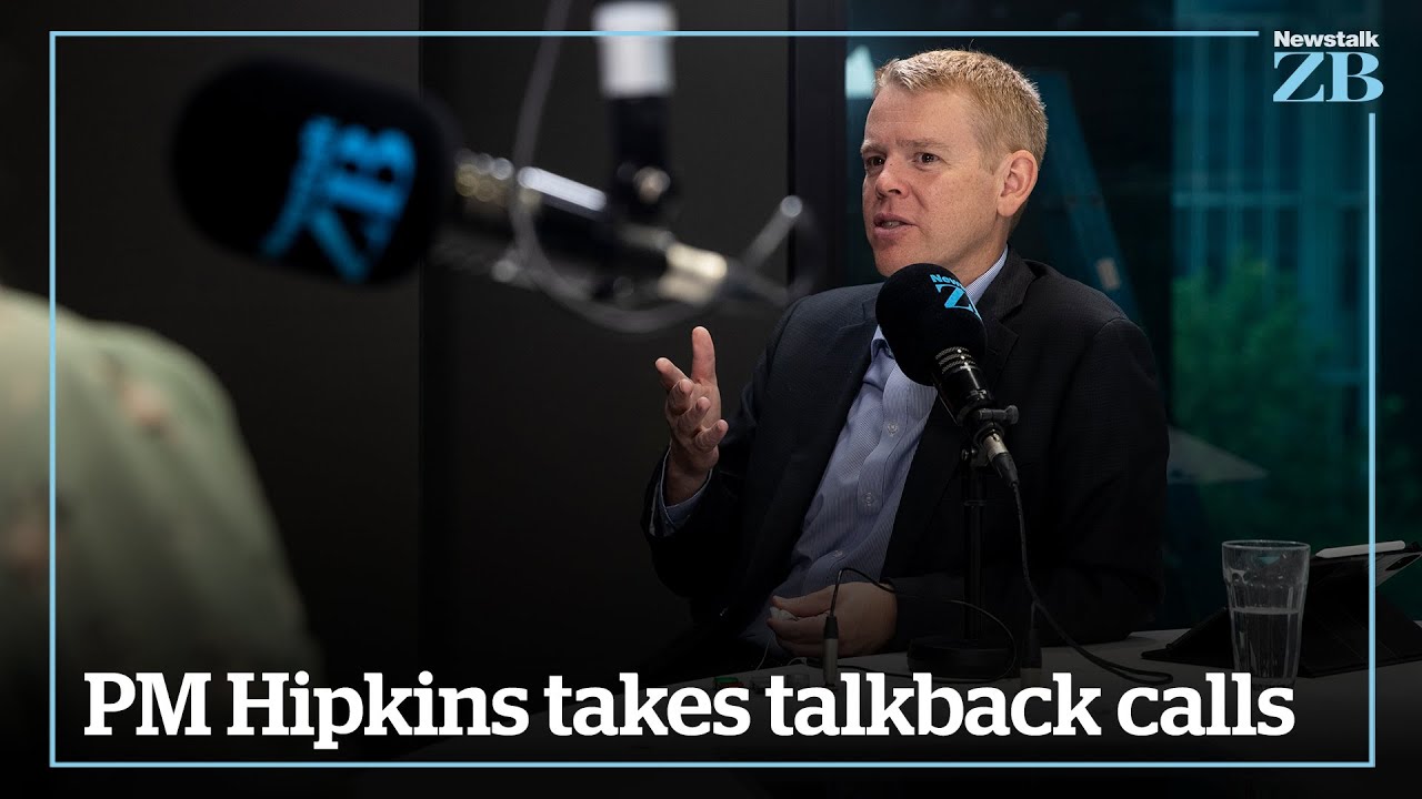 Watch Live: PM Chris Hipkins takes talkback calls with Kerre Woodham ...