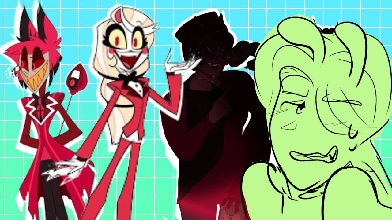 Redesigning hazbin hotel! | (Speedpaint+commentary) ♡ - YouTube