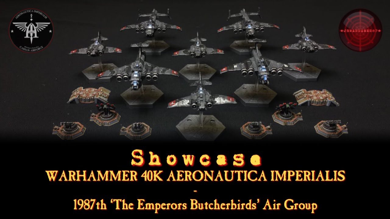 Warhammer 40k Aeronortica Imperialis Aircraft Showcase 2020 - YouTube