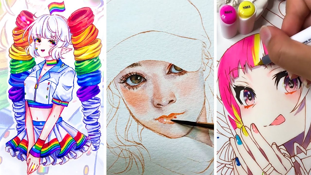 Beautiful Art That Will Help You Relax. Satisfying Creative Art ...