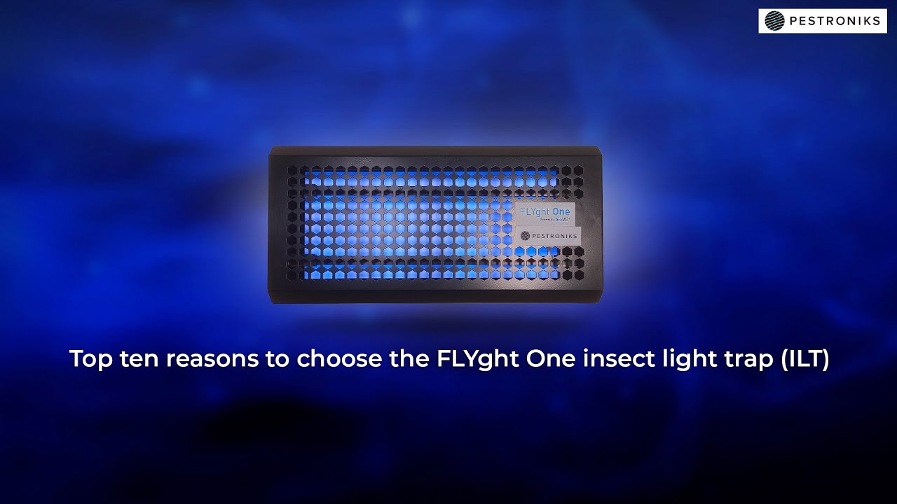 Top ten reasons to choose the FLYght One UV LED Insect Light Trap - YouTube