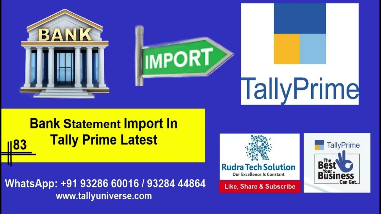 Import Bank Statement Excel File In Tally Prime Just1Click Tally TDL import-bank-statement-excel-file-in-tally-prime-just1click-tally-tdl