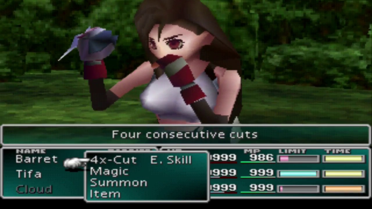 Final Fantasy 7 Tifa Limit Break Final Heaven - YouTube