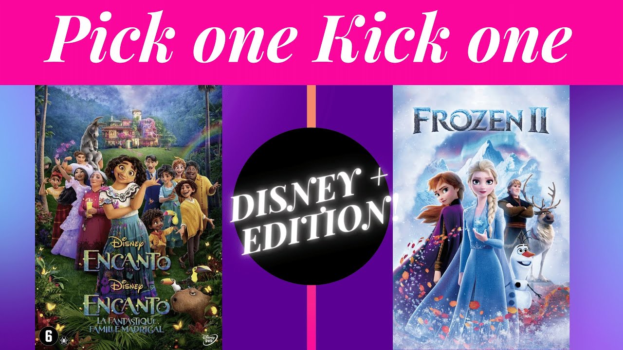 Choose YOUR FAVORITE Disney Plus Movie! Pick one Kick one Part 2 - YouTube