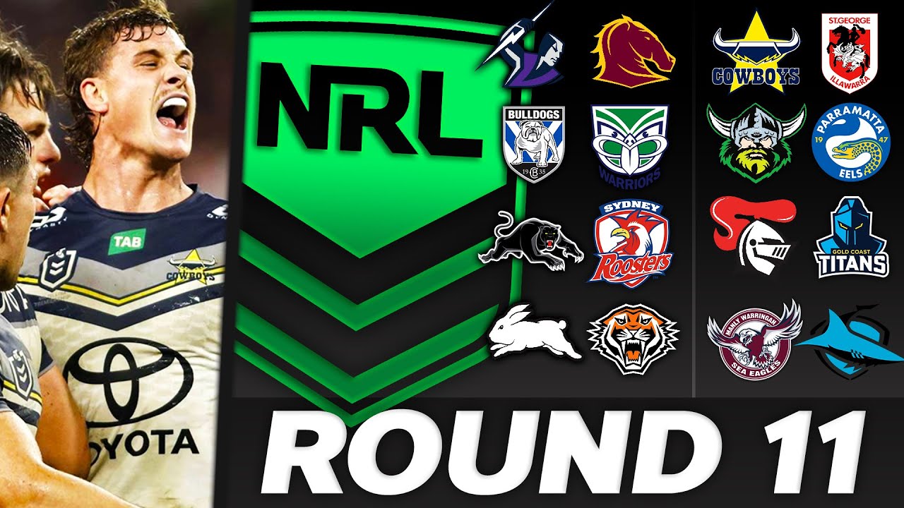 NRL Predictions | Round 11 2023 - YouTube
