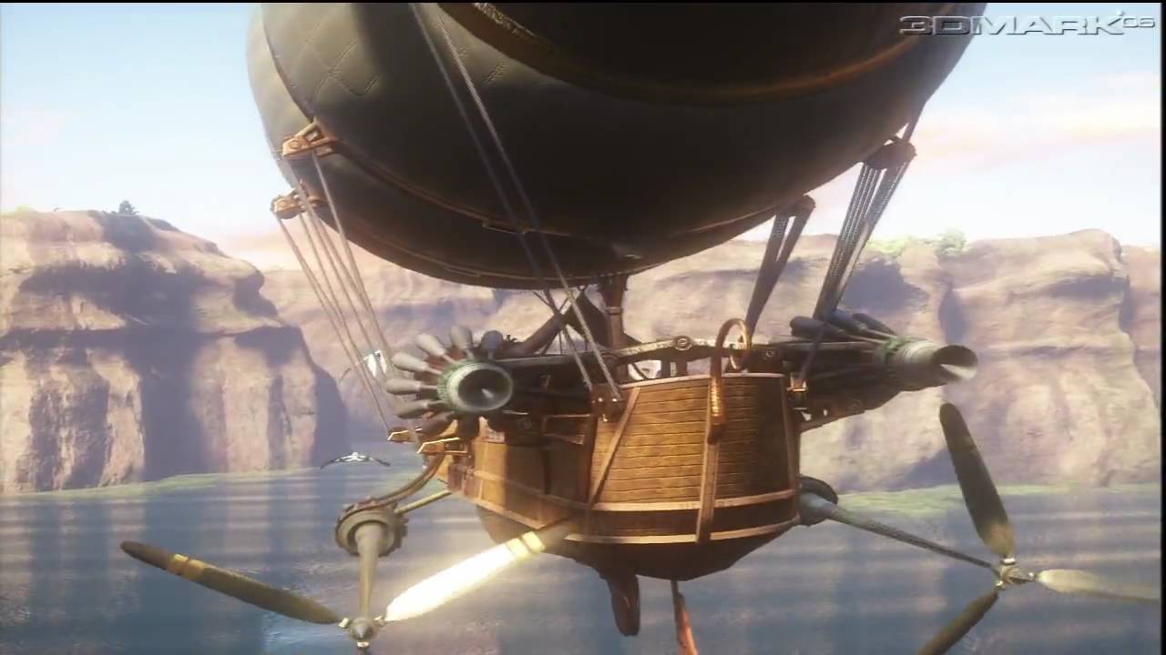 3D Mark 06 - Graphics Test 1 - Canyon Flight (HD) - YouTube