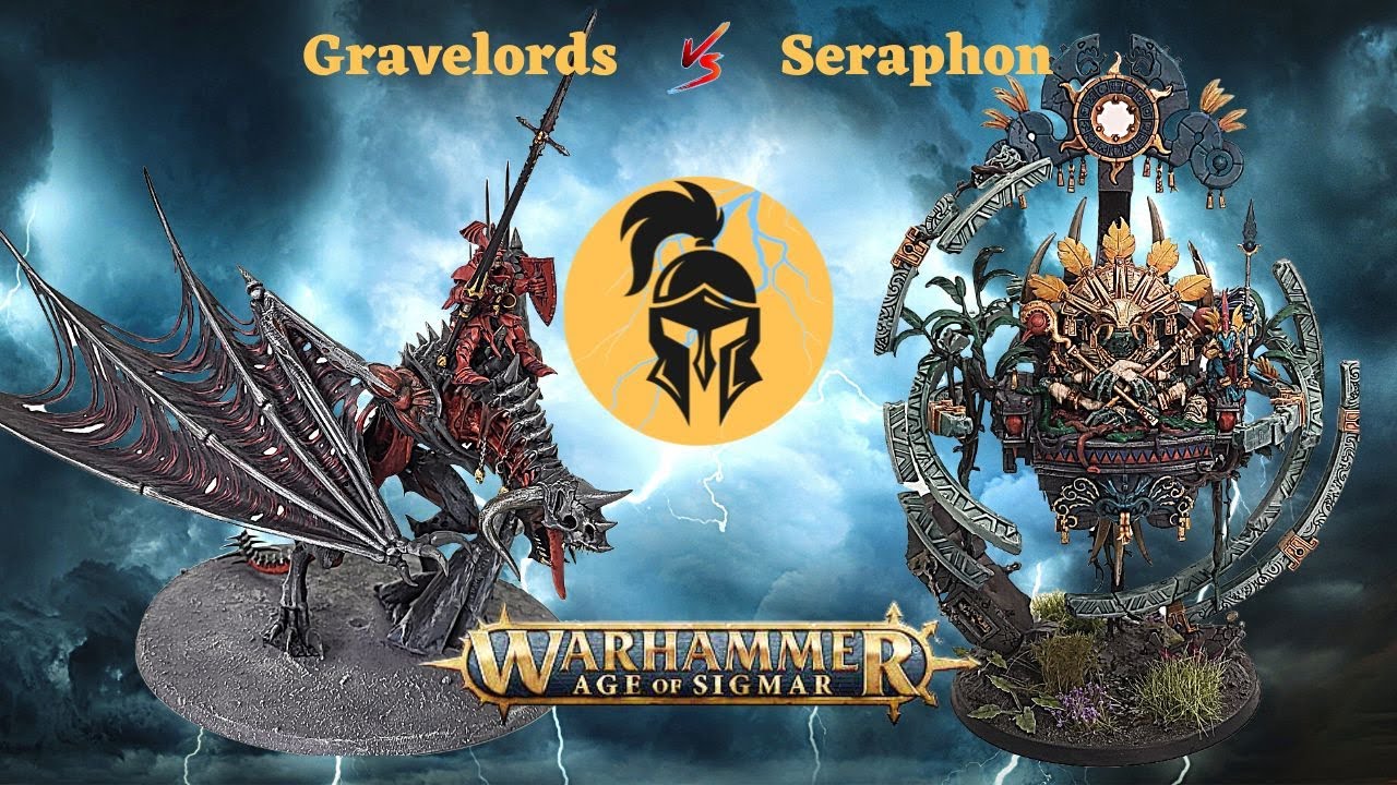 Age of Sigmar Battle Report: New Seraphon vs NEW Soulblight Gravelords ...