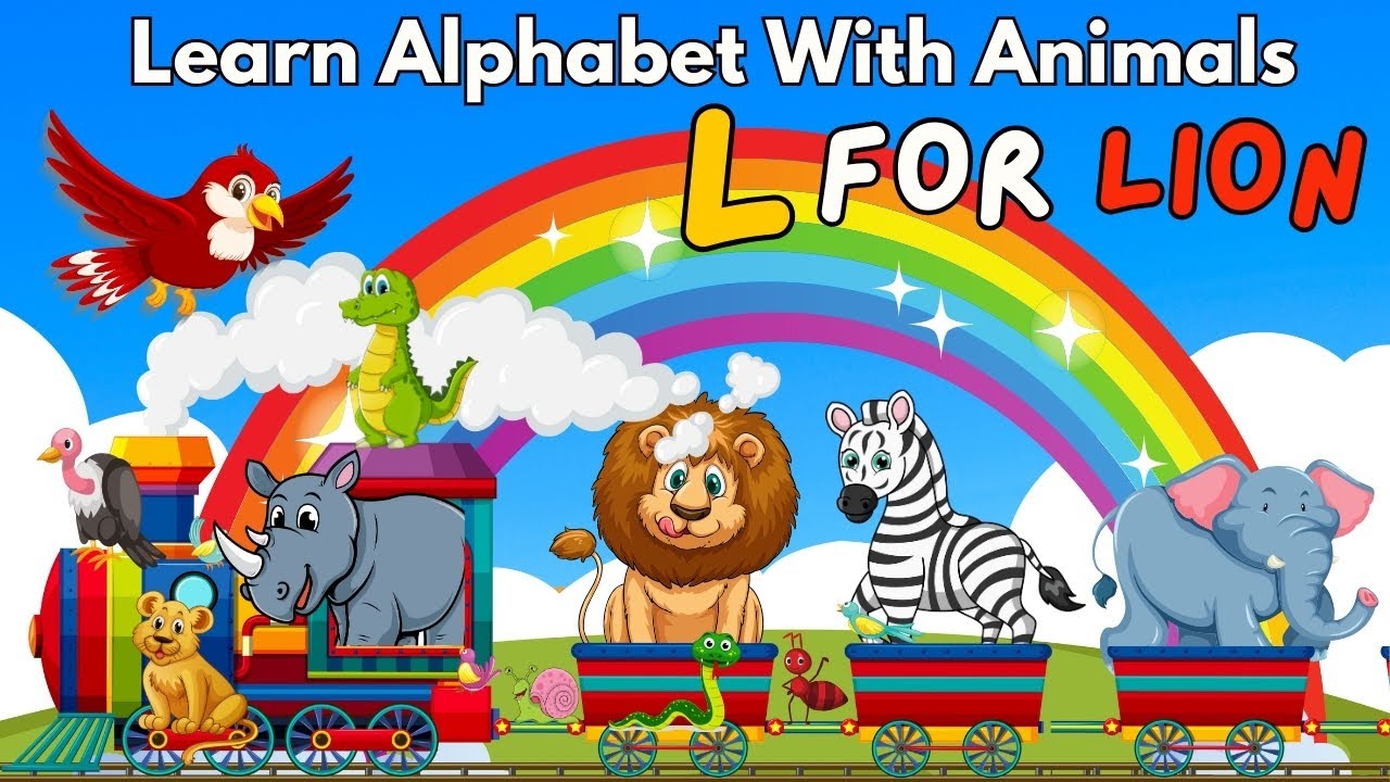 The Alphabet Song | Learn Alphabet With Animals | Animal Alphabet ...