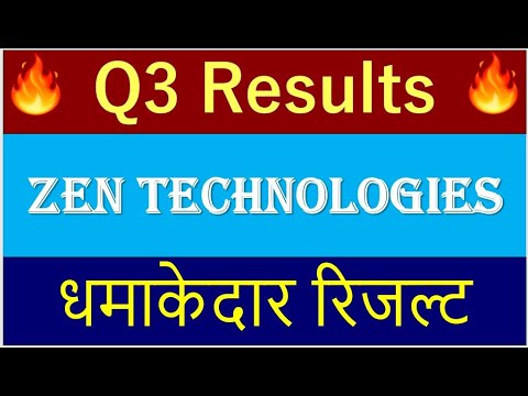 ZEN TECHNOLOGIES LTD. Q3 Results | ZENTEC Q3 Results 2023 | ZENTEC Q3 ...