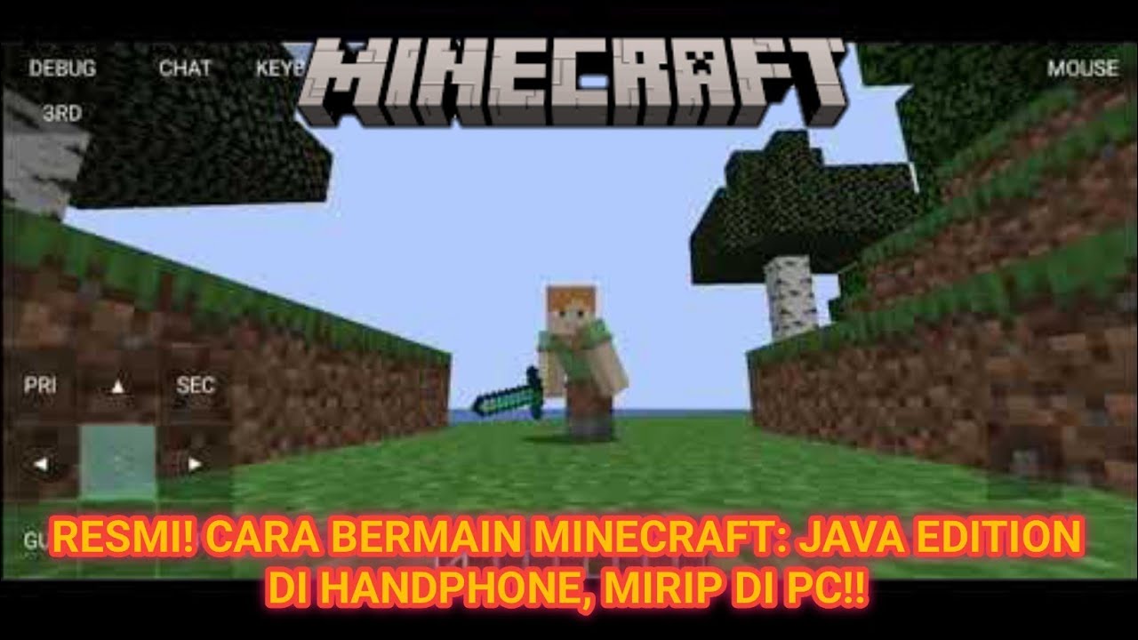 Asli! Beginilah Cara Bermain Minecraft: Java Edition di HP - Minecraft ...