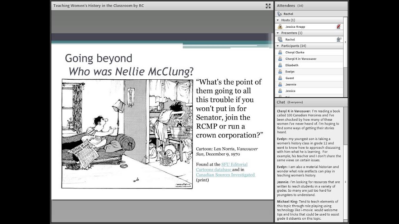 Teaching Women's History in the Classroom - YouTube