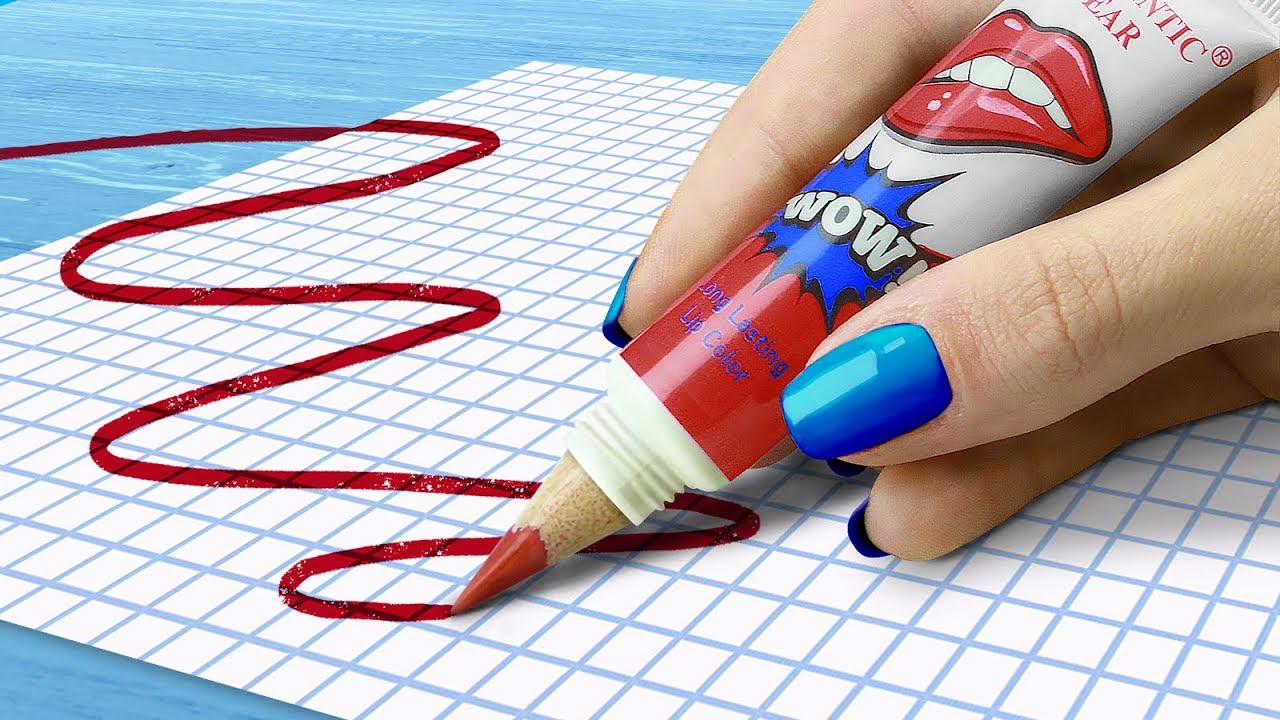11 DIY Weird School Supplies You Need To Try! 11 School Pranks! - YouTube