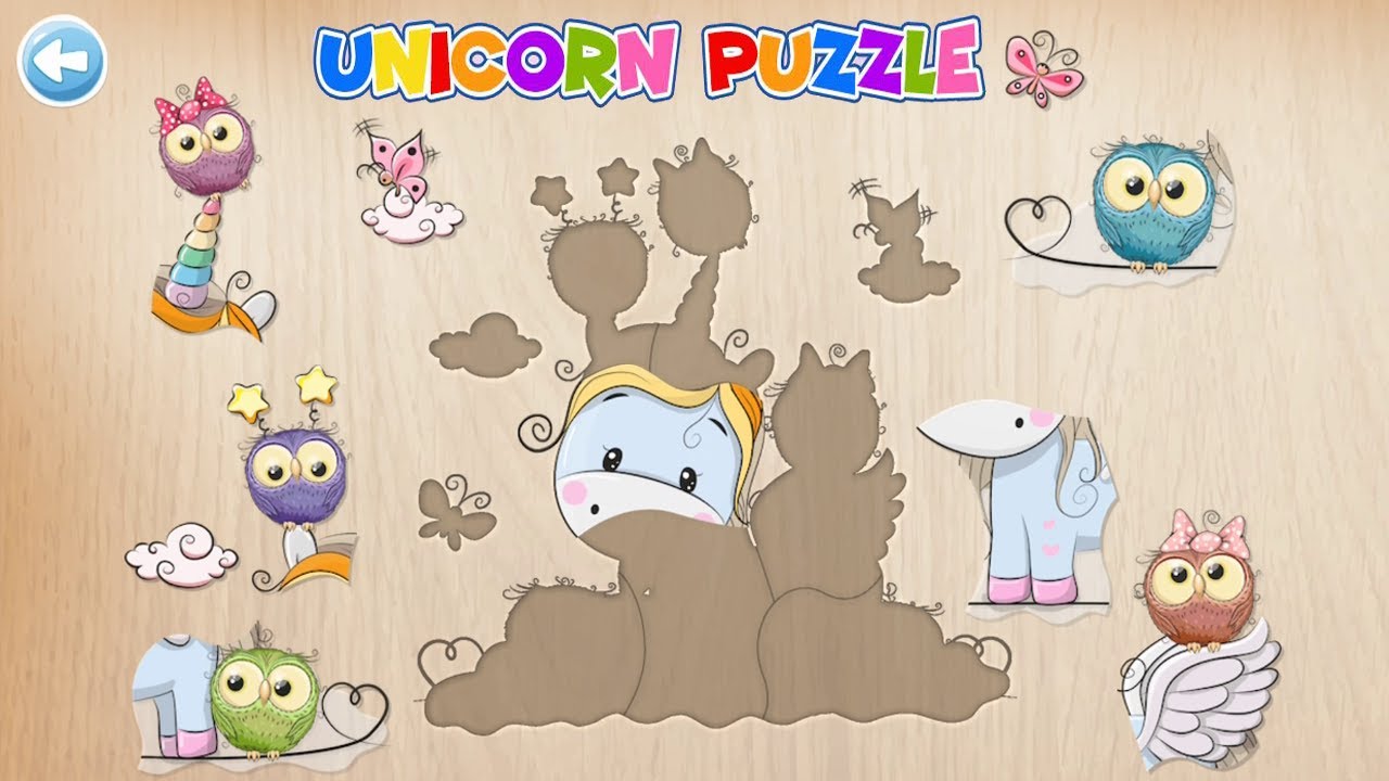Unicorn Puzzle for Kids – Puzzle Games for Children – Unicorn Jigsaw ...