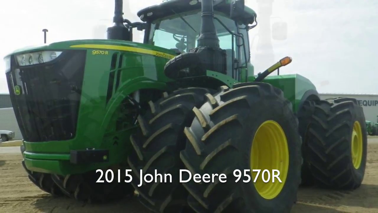 2015 John Deere 9570R #298365 - YouTube
