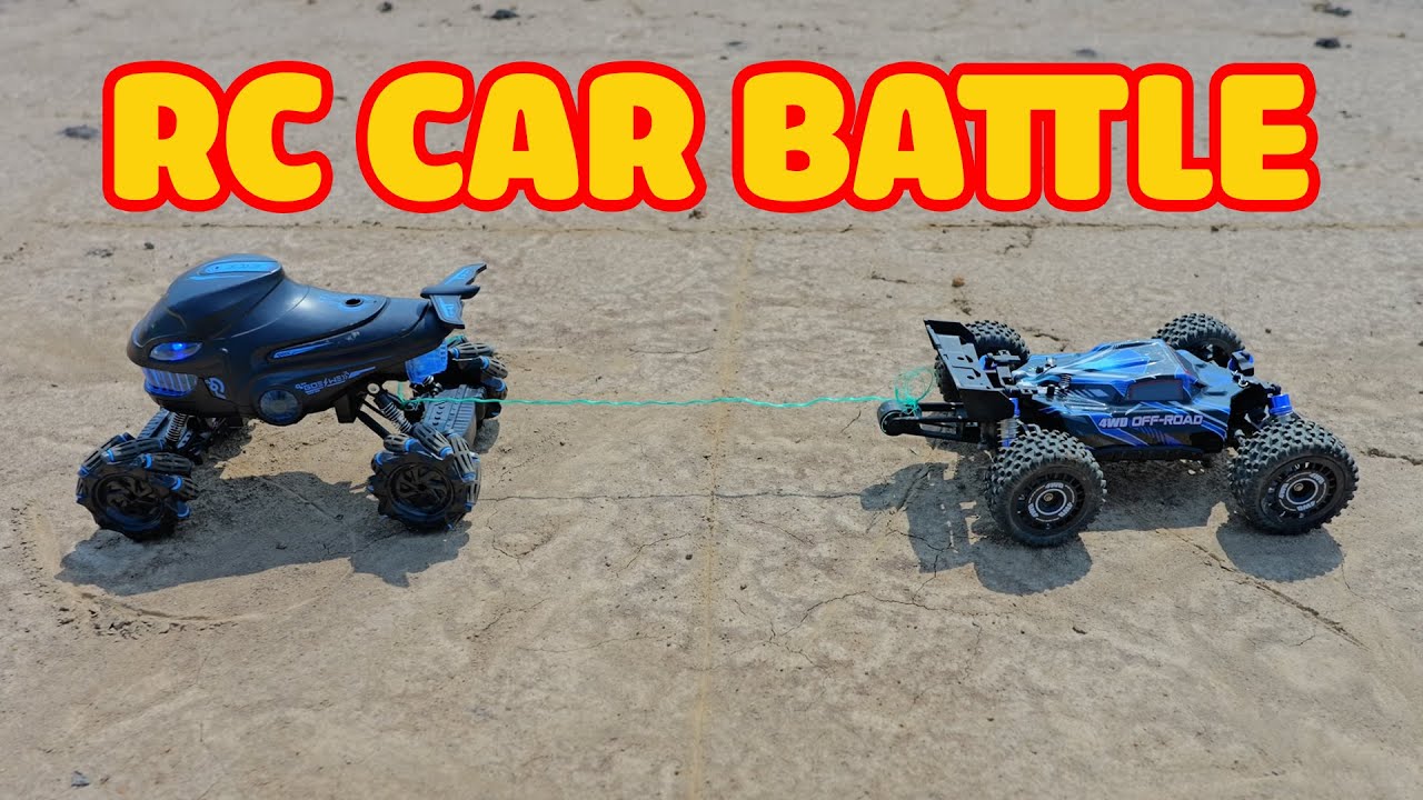 Nerf Gun Car Rc Control Battle 14 Youtube