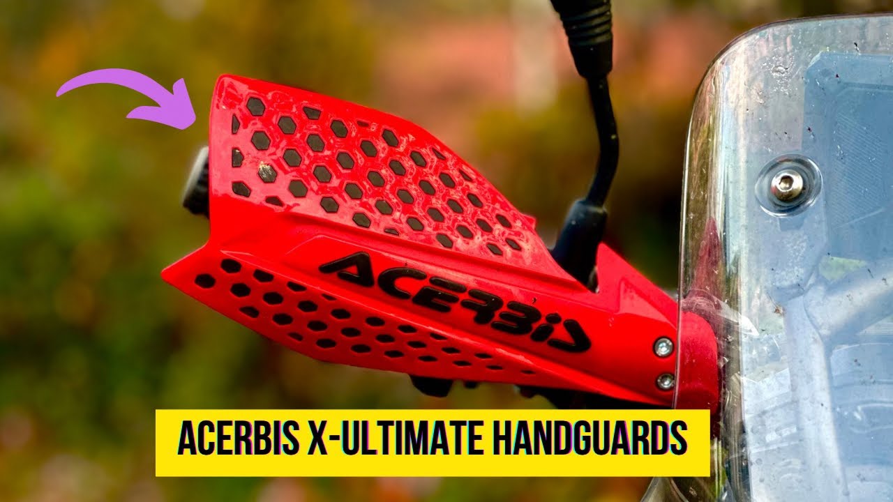 Acerbis X-Ultimate Handguards - Unboxing and Install - YouTube