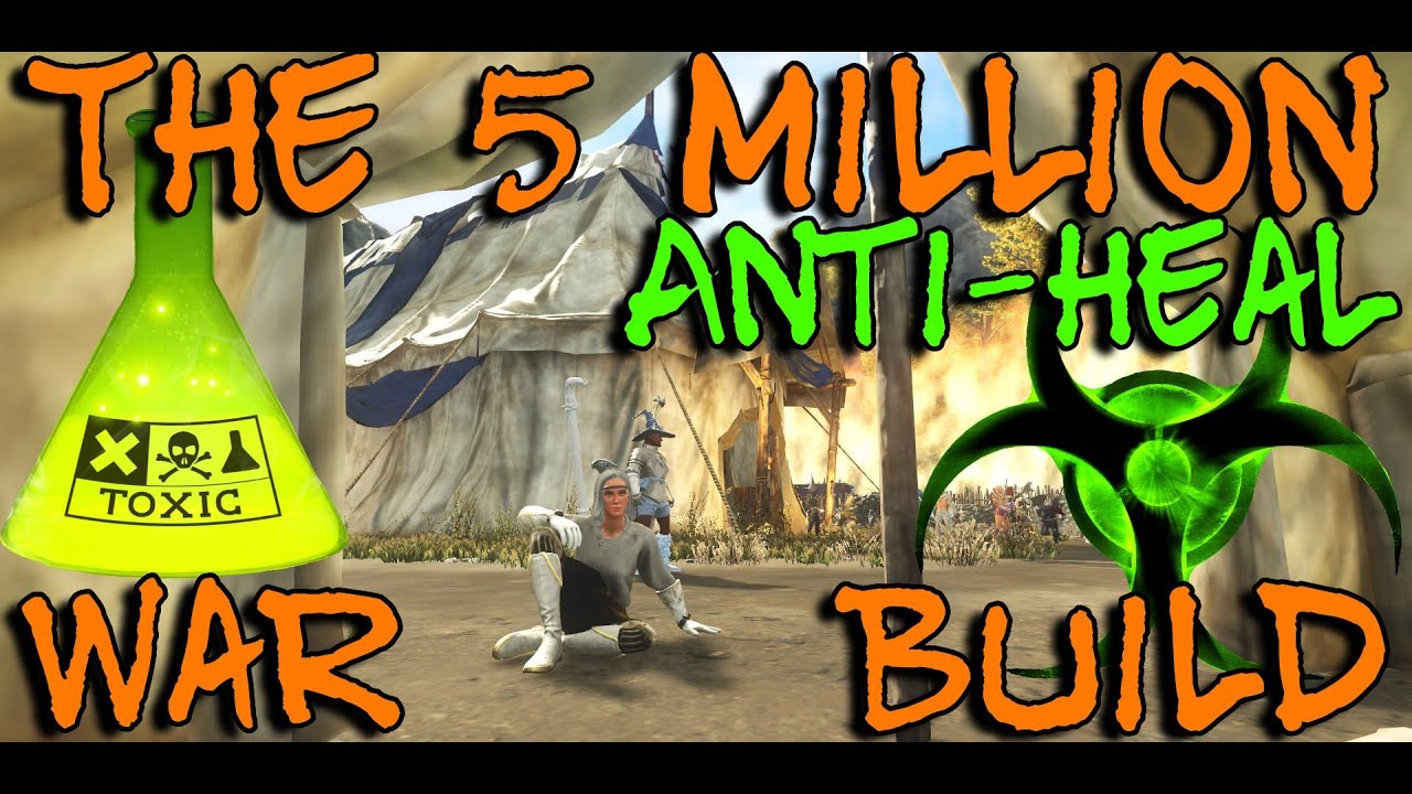 The BEST AOE Anti-Heal WAR build in New World ☢️ #newworld #gaming #pvp ...