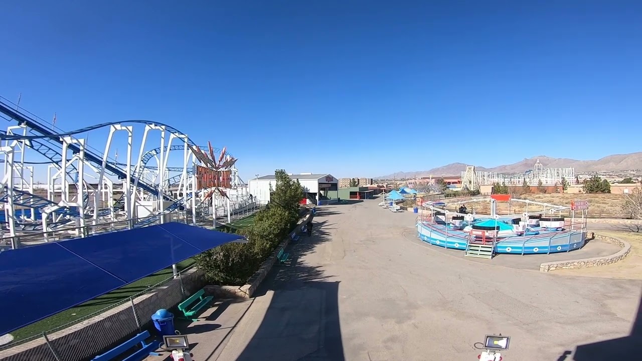 Drop Zone On Ride | Western Playland Amusement Park 3/6/2022 - YouTube