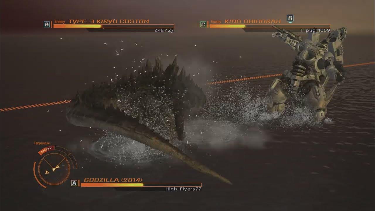 GODZILLA PS5 - Monsterverse Godzilla vs King Ghidorah vs Type-3 Kiryu - YouTube