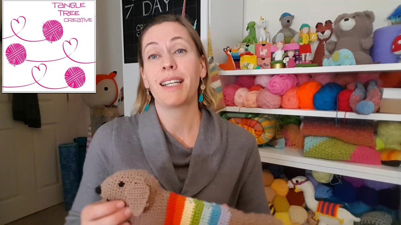 Crochet challenge, Day 1 - YouTube