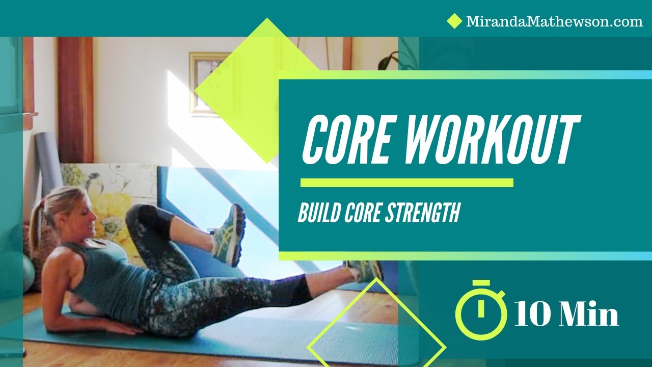 CORE Exercises for Women - 10 Minute Workout - ABS & MORE - YouTube