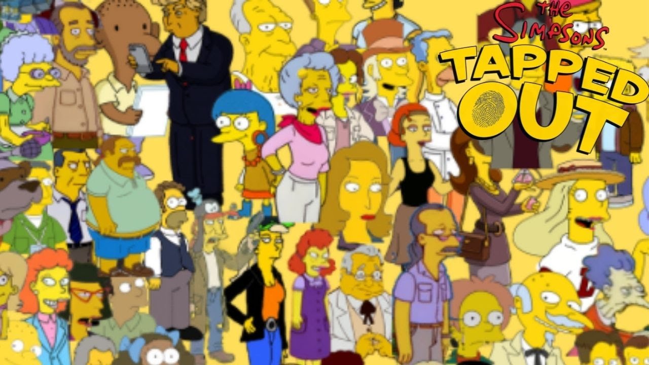 TOP 100 Characters They Should Add to The Simpsons Tapped Out - YouTube