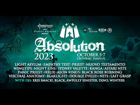 Absolution Fest October 7th Lineup - YouTube