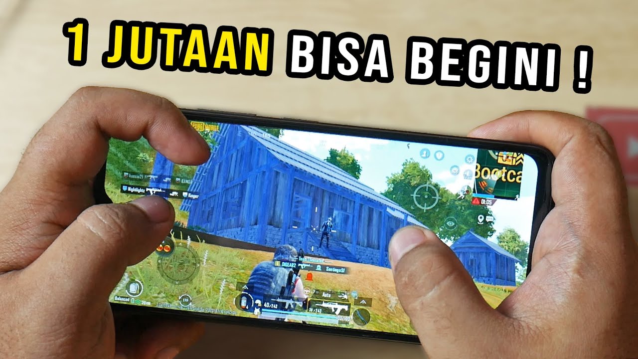 Test PUBG Mobile ITEL S23 Gyro sensor Nya Benar ini ? HP 1 Jutaan ini ...