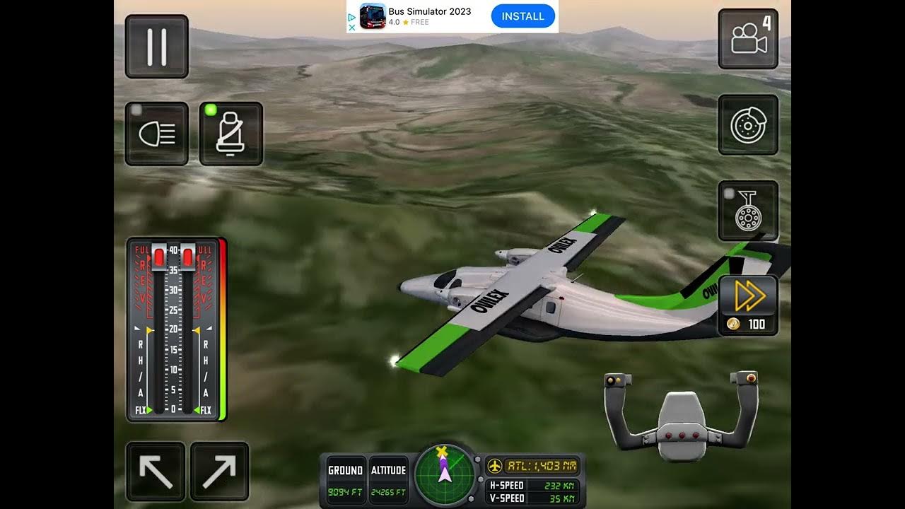 Playing Flight Sim 18! - YouTube