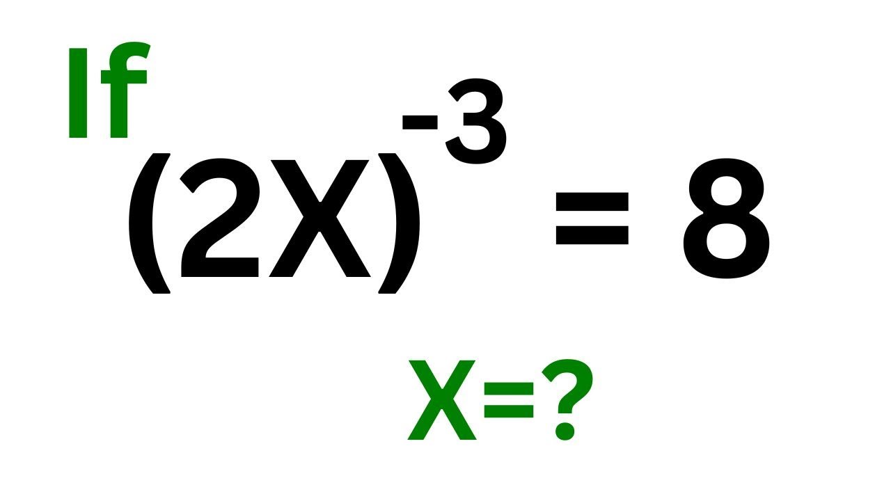 A Nice Math Problem 2x 3 8 X YouTube a-nice-math-problem-2x-3-8-x-youtube