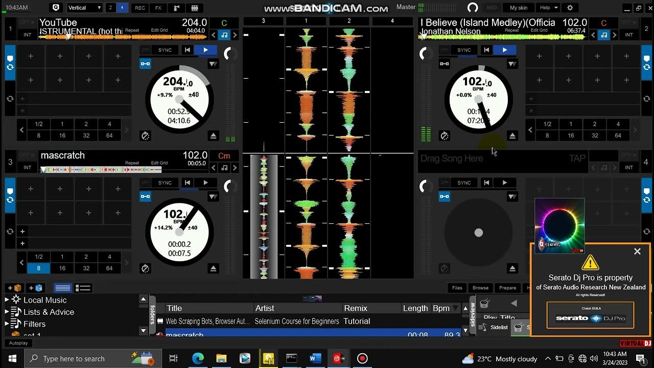 How to use a Recorded Scratch in Virtual DJ and Sound like a real Scratch 2024 (Virtual DJ ...