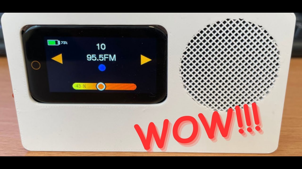 DIY Radio Internet V1 based on ESP32 with Station Management ...