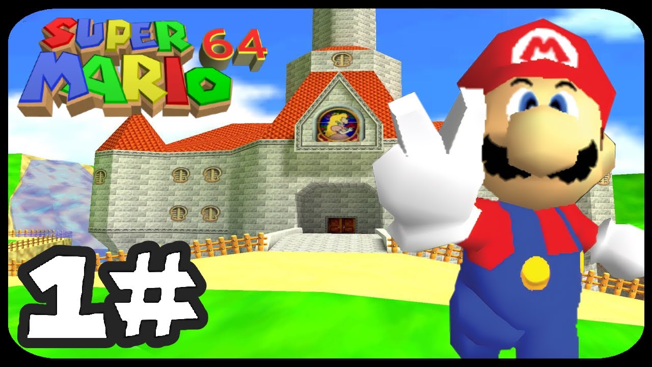 Let's Play - Super Mario 64 - 100% Walkthrough Part 1 - Bob-Omb ...