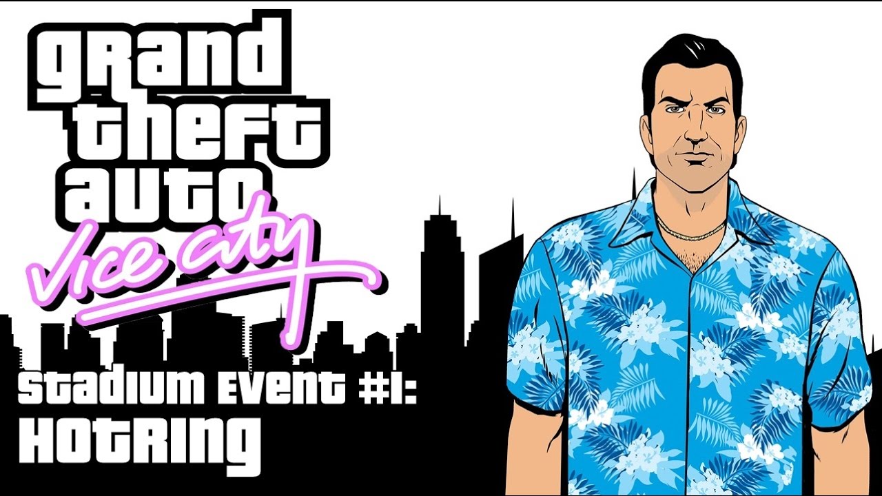 GTA Vice City - Hyman Memorial Stadium Event #1 - Hotring - YouTube