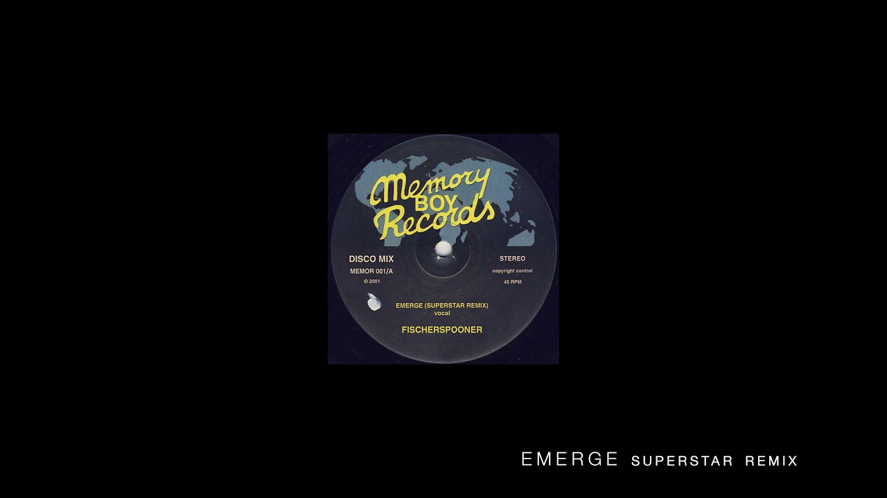Fischerspooner - Emerge (Superstar remix) - YouTube