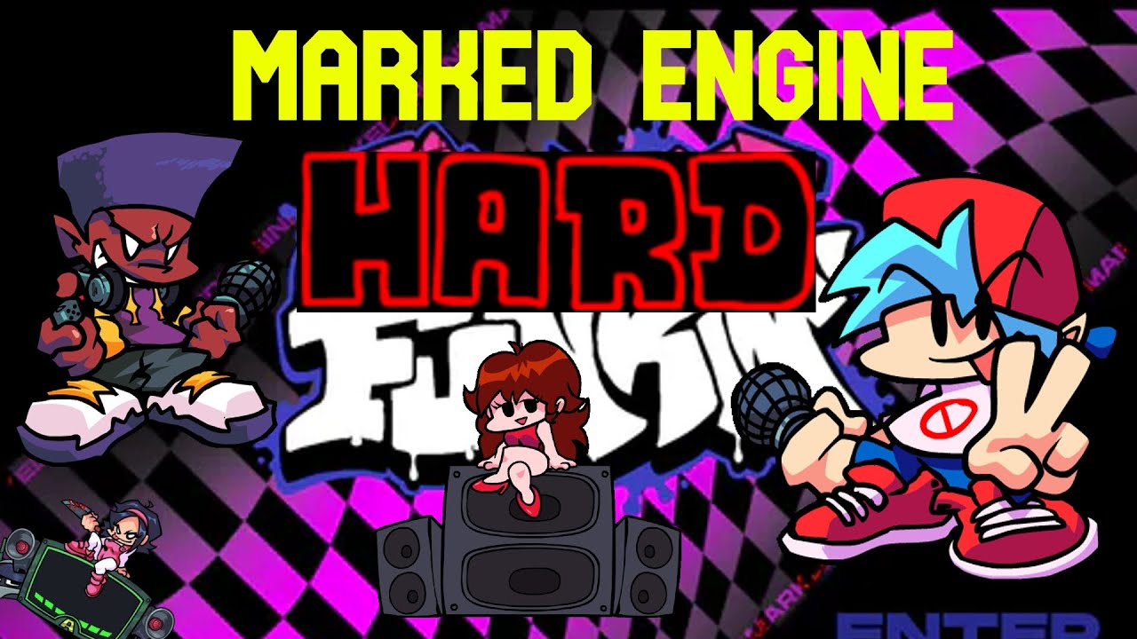 Marked Engine fnf на Харде - YouTube