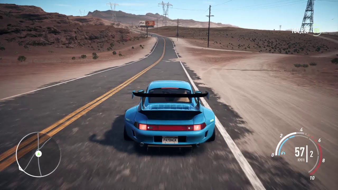 Porsche 993 RWB Need for Speed™ Payback Game play - YouTube