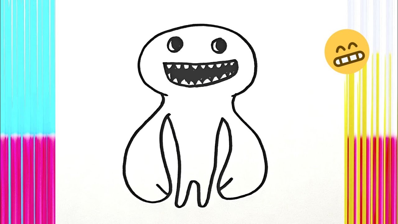 How to draw Garten of banban ,, easy drawing - YouTube