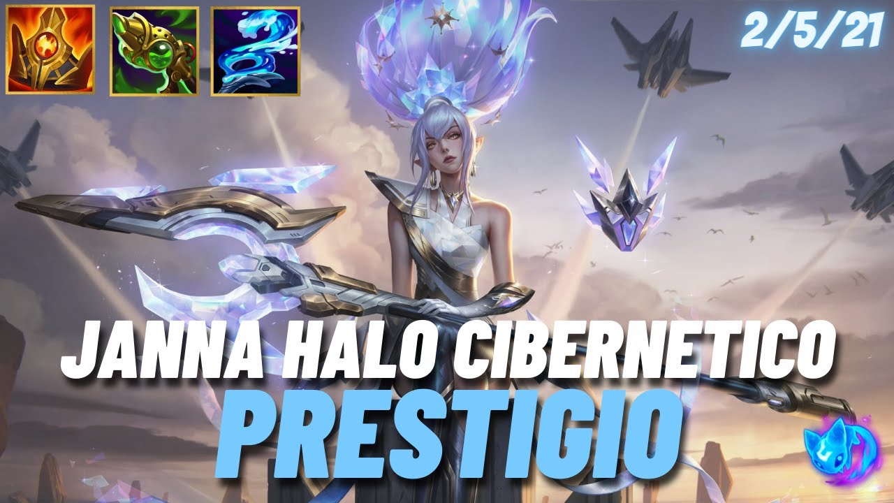 LA NUEVA JANNA EDICIÓN PRESTIGIO con CC INFINITO | Gameplay Janna ...