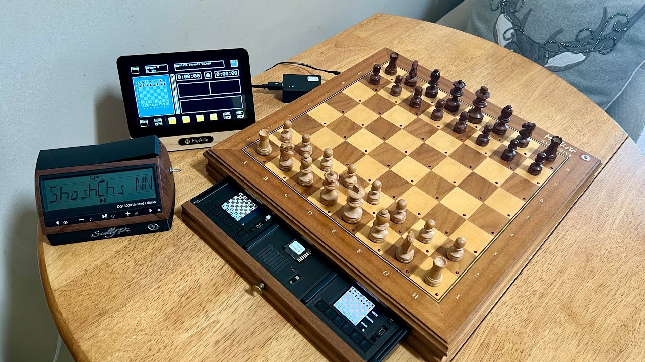 Dragon 3 on the Mephisto Phoenix Vs ShashChess GZ on the DGT Pi via ...