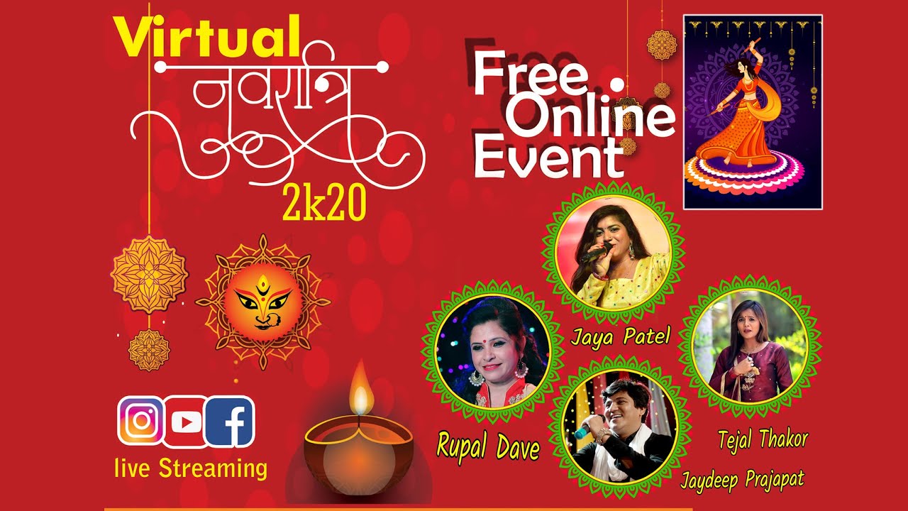 VIRTUAL NAVARATI 2020. TEJAL THAKOR,JAYDEEP PRAJAPATI. JAYA PATEL ...