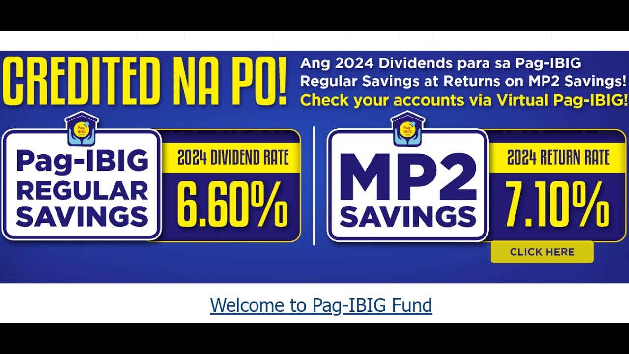 PAG-IBIG - MP2 SAVINGS UPDATE 2025 - YouTube