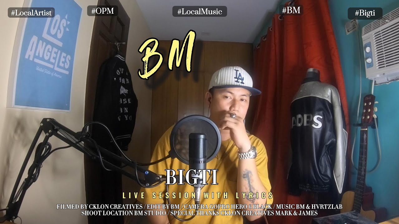 BM - BIGTI Live (Lyrics Video) - YouTube