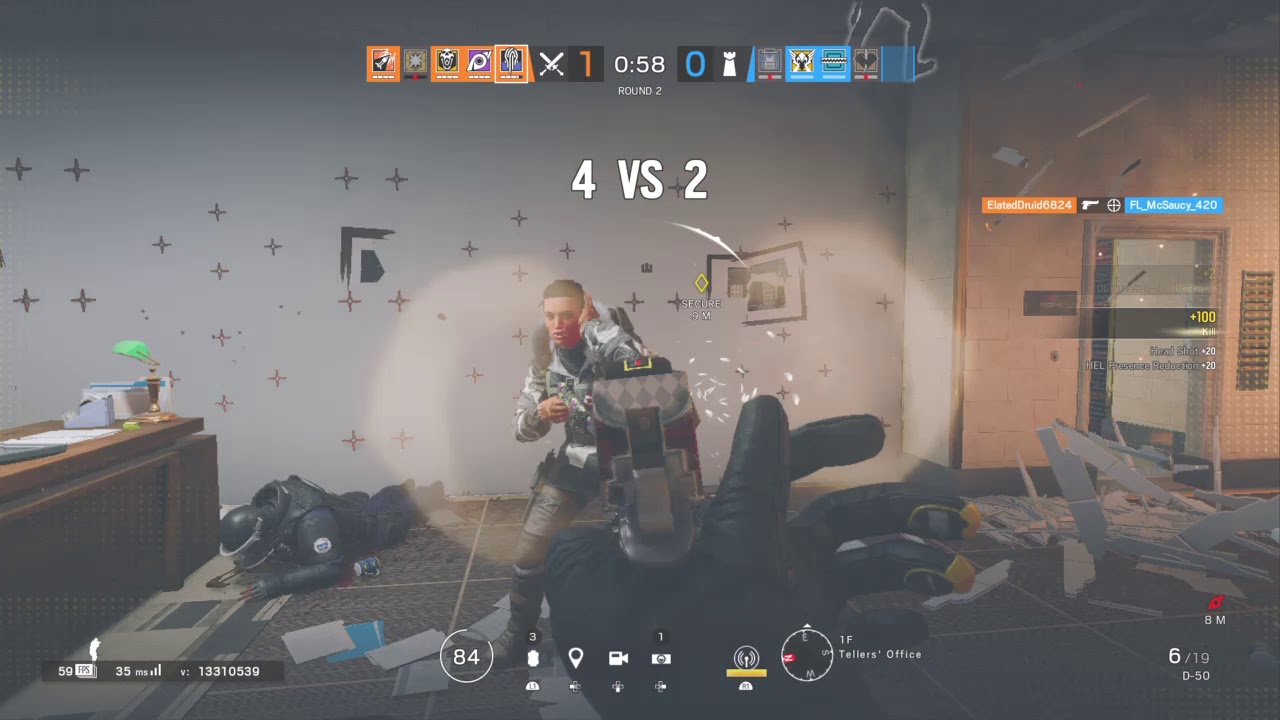 Frost failed to stop the deagle rush - YouTube