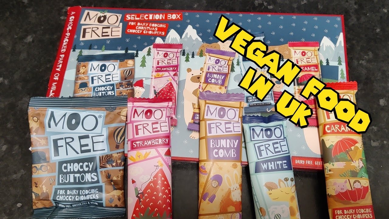 We Tried Moo Free Chocolate Selection Box | Best Vegan Food in UK - YouTube