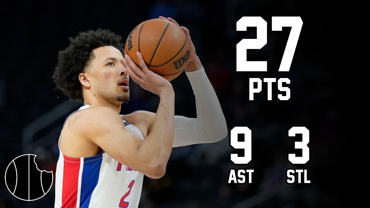 Cade Cunningham Highlights | Pistons vs. Nuggets | 20th Nov 2023 - YouTube
