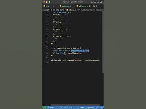 Dica para iniciantes em Javascript de como melhorar seu código - YouTube