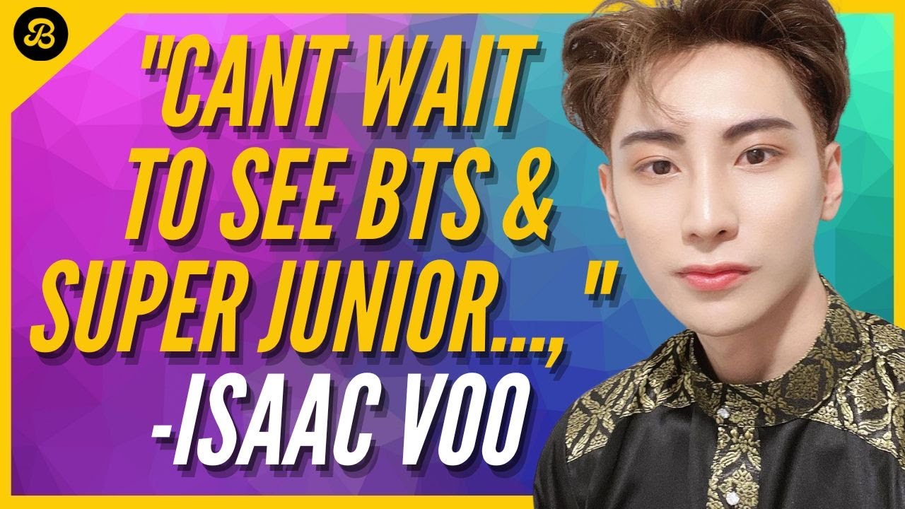 ISAAC VOO EXCITED MAHU KE KONSERT SUPER JUNIOR & BTS, PERFORM LAGU TIME BOMB DI AIM23 - YouTube