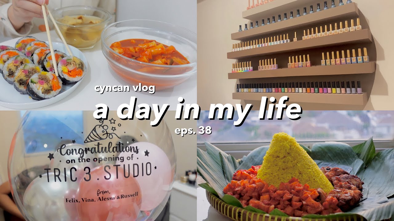 A Day In My Life Anak Kost : Brunch Kimbab, Tteokbokki, Odeng 🍙🍢🌶️ ...